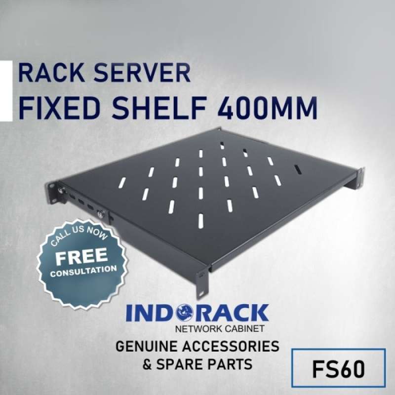 Promo Fixed Shelf 400mm Fs60 Ambalan Close Rack Tatakan Rak Server