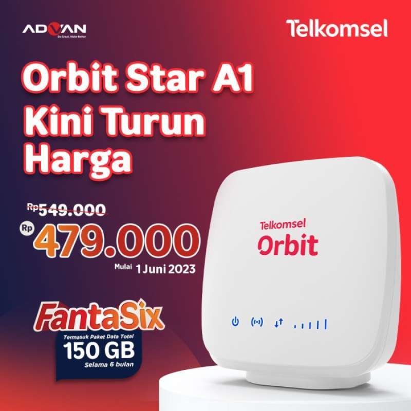 Jual Orbit Star A1 Telkomsel Cpe Advan Router 4G di Seller Caeraa Shop ...