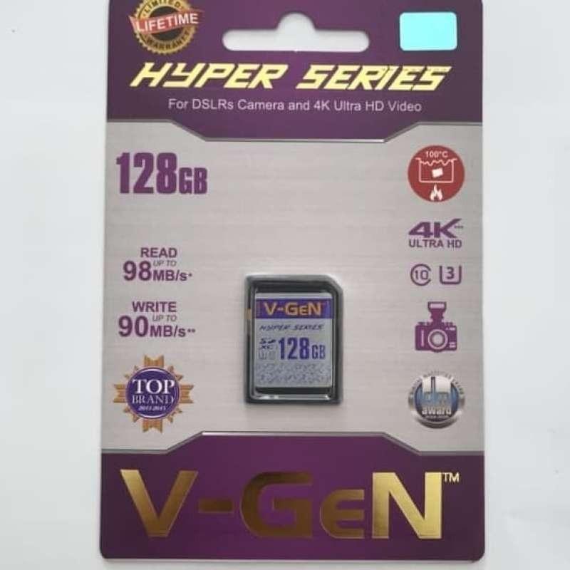 Promo SD Card V-GeN Hyper 128 Gb | Vgen | Memory Diskon 23% di Seller Hexana Store - Kalibata ...