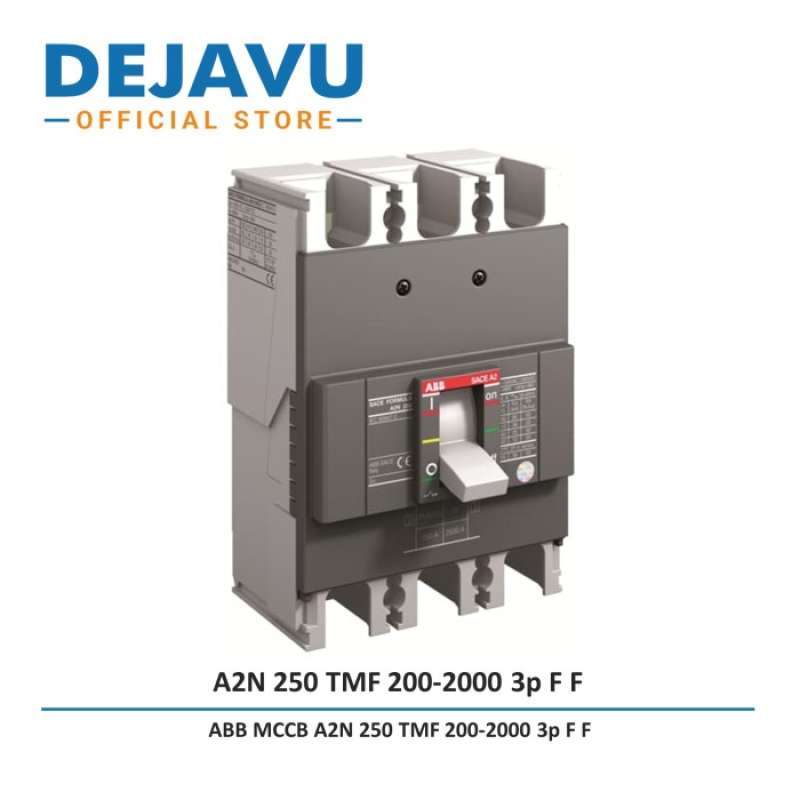 Jual ABB MCCB 3P 36KA FORMULA FIXED 3P A2N 250 TMF 200-2000 3p F F di ...