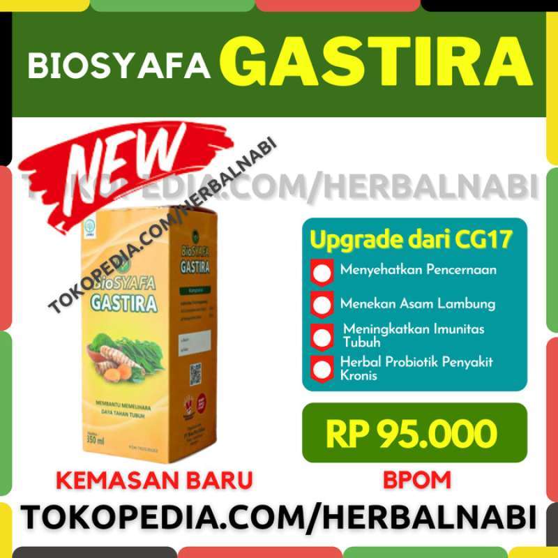 Promo Biosyafa Cg17 Probiotik Siklus | Bio Syafa Cg 17 |Sakit Lambung ...