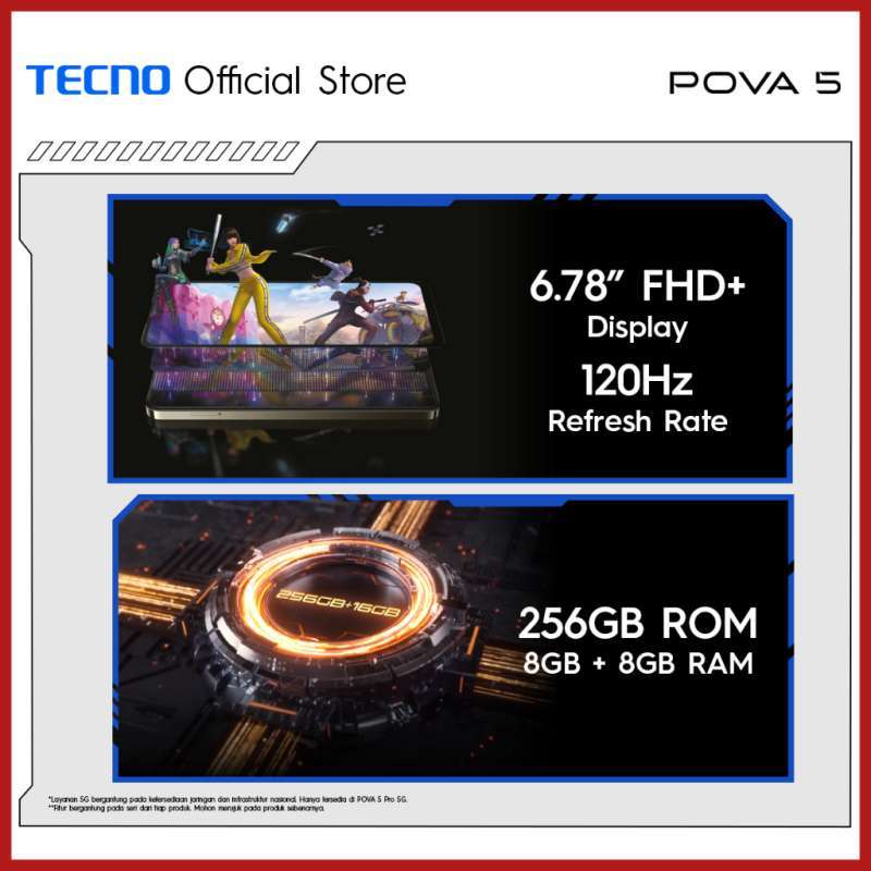 Jual Tecno Pova Nfc Gb Gb New Ori Garansi Resmi By Infinix Blue Di Seller Cashop