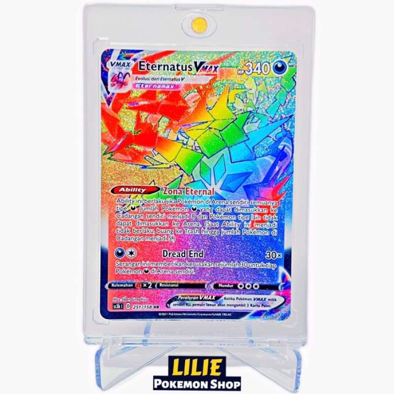 Promo Eternatus Vmax Hr - Pokemon Tcg Indonesia Diskon 23% Di Seller ...