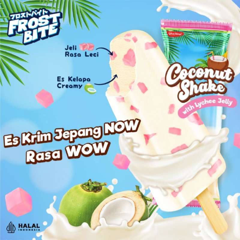Promo Frostbite Coconut Shake with Lychee Jelly [60 mL] Diskon 11% di ...