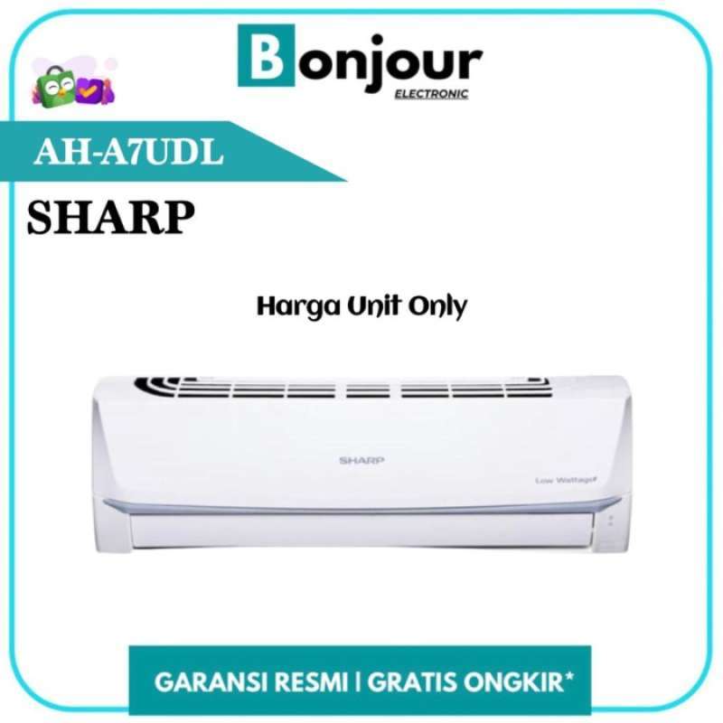 Promo SHARP AC 3/4 PK LOW WATT I AH-A7UDL I AHA7UDL I AC SHARP THAILAND Diskon 8% di Seller ...