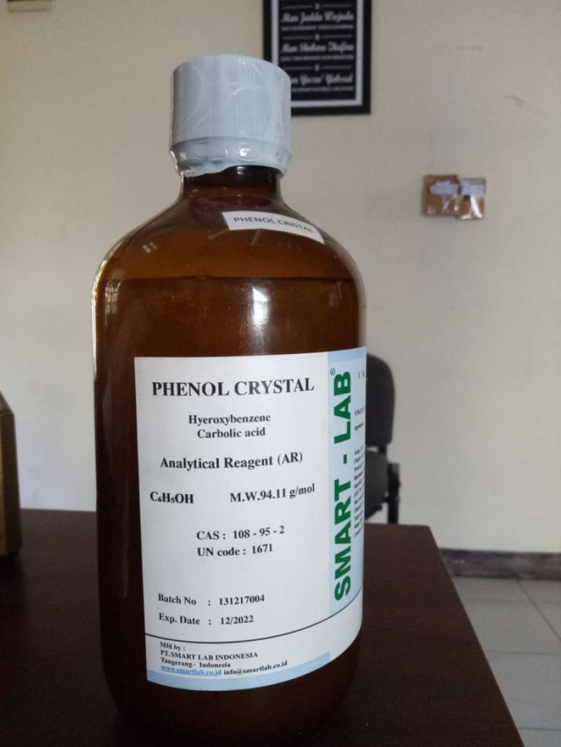 Jual Phenol Crystal / Fenol Kristal (analytical Reagent) Smartlab 1kg ...