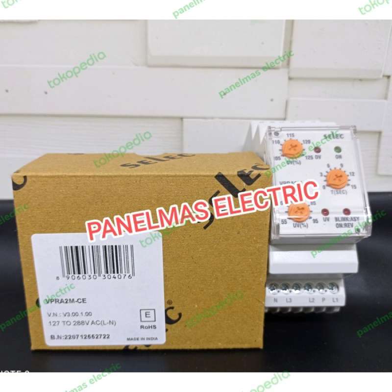 Promo Selec Vpra2M Vpr Proteksi Tegangan Pfr Voltage Protection Relay Diskon 16% di Seller ...