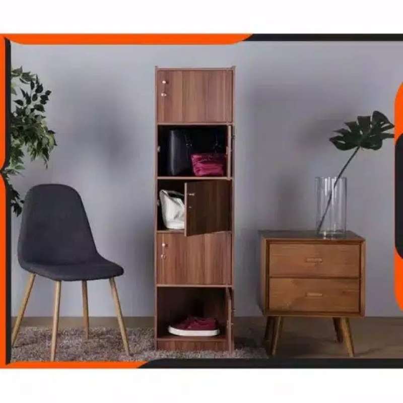 Jual Nakas Rak Buku Minimlis Meja Tv Cabinet Rak Serbaguna Credenza ...