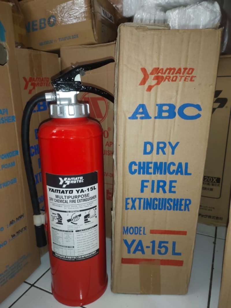 Promo APAR YAMATO 4,5KG YA-15L MULTIPURPOSE DRY CHEMICAL FIRE EXTINGUISHER Diskon 23% di Seller ...