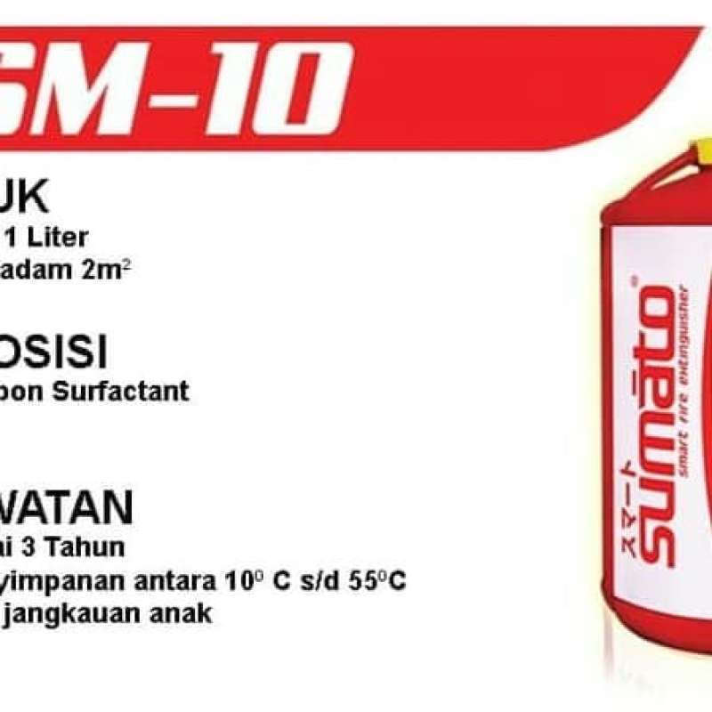 Promo SUMATO SM-10 (ORI) Alat Pemadam Otomatis APAR Racun Api SM10 ...
