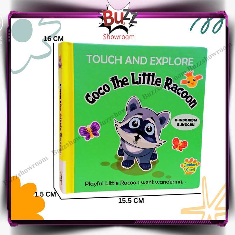 Jual Buku Sensori Untuk Anak Cerita Dongeng Tekstur Book Edukasi Balita ...