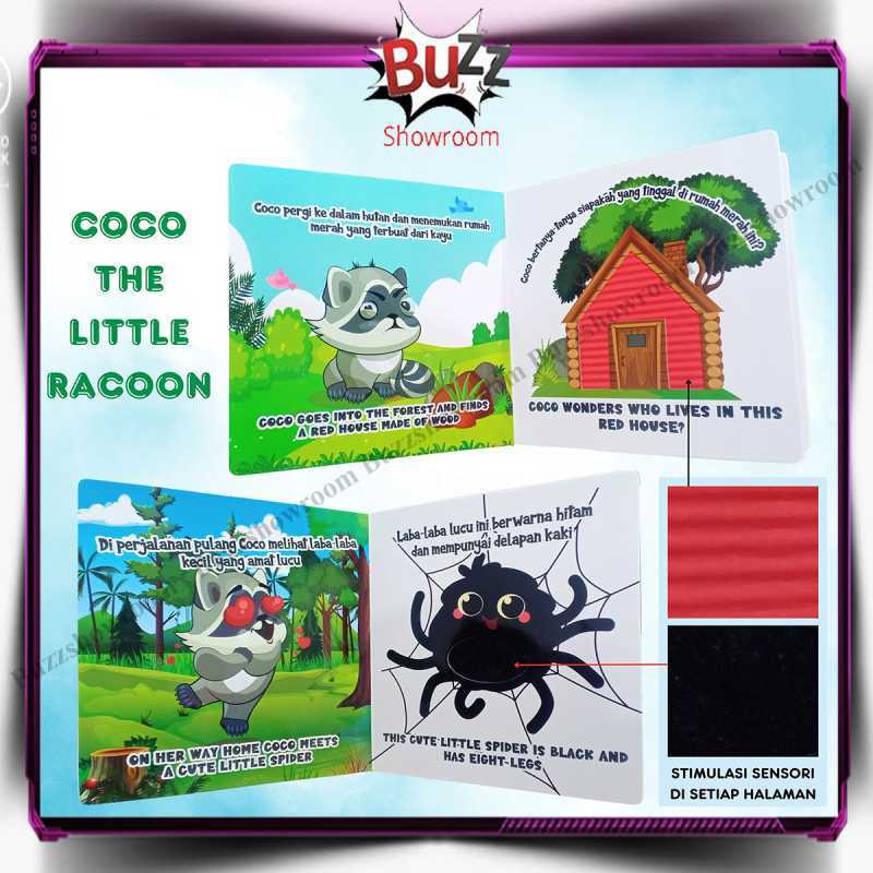 Jual Buku Sensori Untuk Anak Cerita Dongeng Tekstur Book Edukasi Balita ...