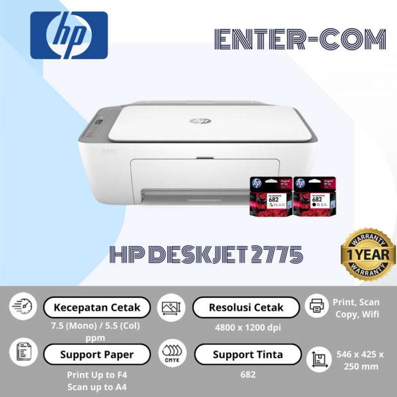 Jual Printer Hp Deskjet Ink Advantage 2775 All In One (print, Scan ...