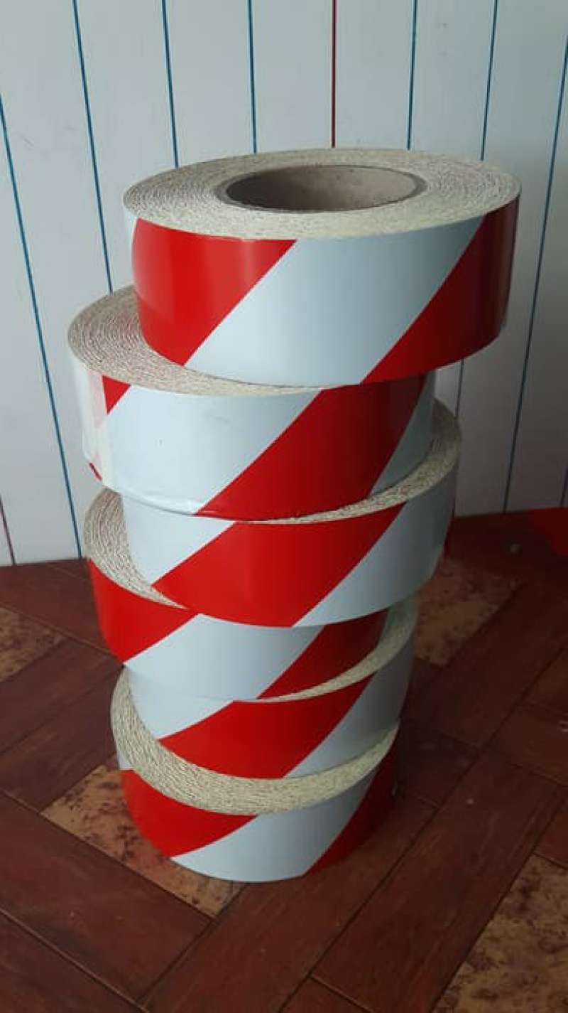 Promo Sticker Scotchlite Merah Putih 5 Cm Diskon 23% Di Seller Indah ...