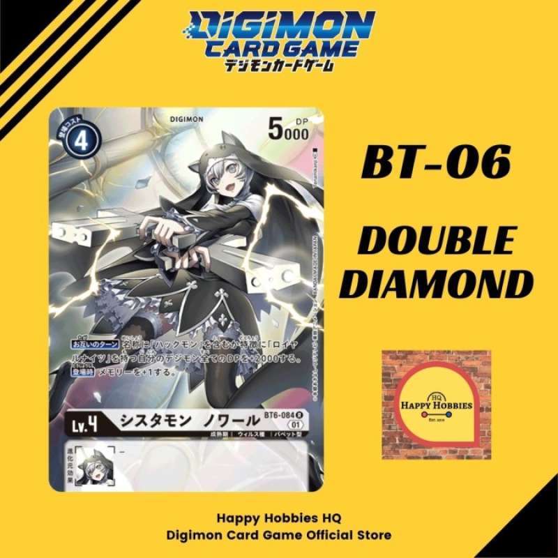 Promo Digimon Card Game BT6-084 Sistermon Noir Parallel Rare Diskon 23% di Seller Venomancer ...