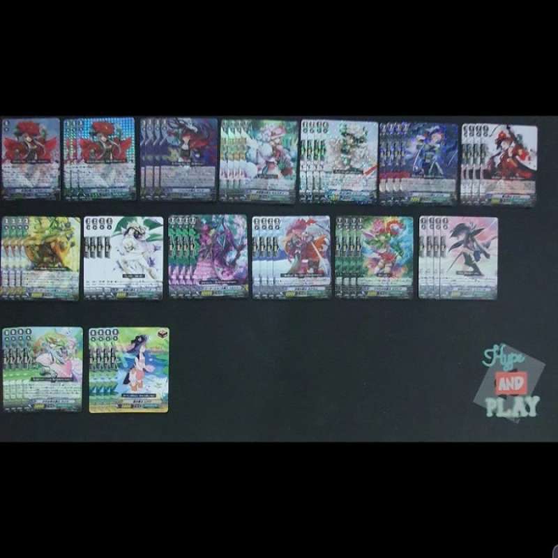 Promo Vanguard Fullset Neo Nectar Bt16 Jp (playset C-rrr) 1 Rrr Ganti Sp Diskon 23% Di Seller ...