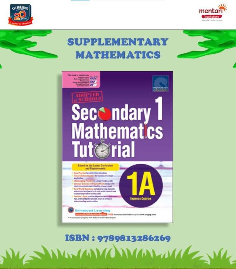 Promo Secondary Mathematics Tutorial | Buku Latihan Matematika SMP ...
