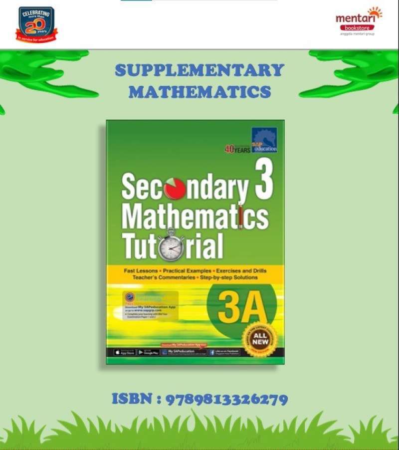 Promo Secondary Mathematics Tutorial | Buku Latihan Matematika SMP ...