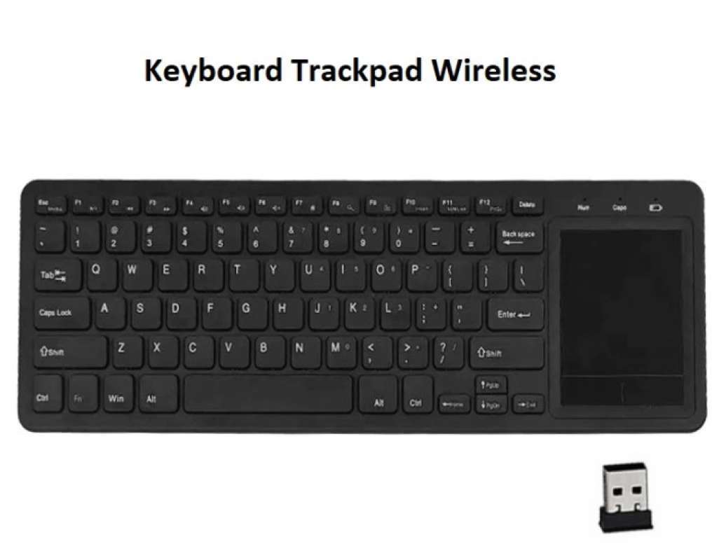 Promo Keyboard Wireless Touchpad Trackpad Slim Multi Function Diskon 23% di Seller Indah Purnama ...