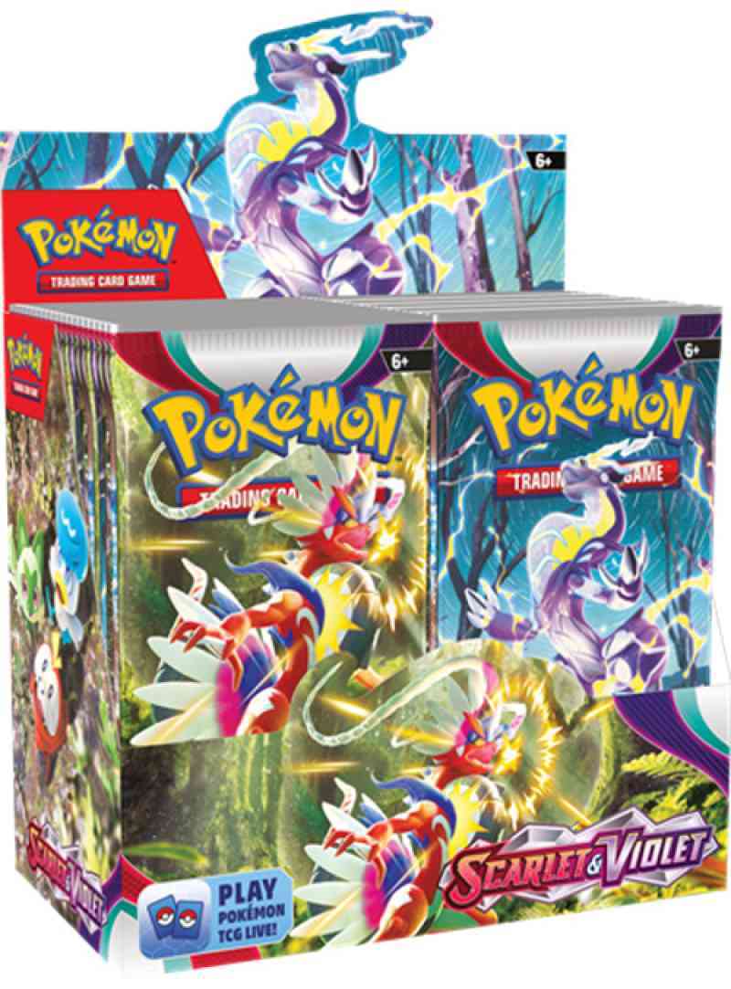 Jual Kartu Pokemon Tcg Scarlet Violet Base Booster Box Sv01 Card Game Di Seller Hacca Toys ...