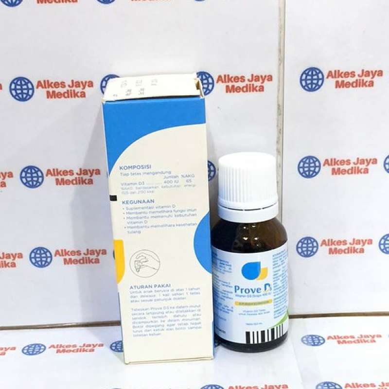 Jual Prove D3 Drops 400 Iu 12,5ml - Vitamin D Anak Di Seller Alkes Jaya ...