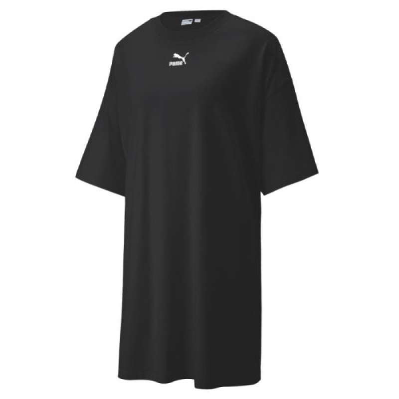 Promo Puma Classics Tee Dress Black-53422801 - L Black Diskon 62% Di ...