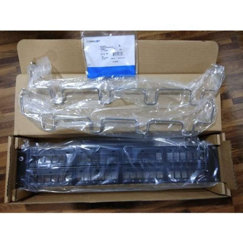 Promo Amp Patch Panel Cat6 48Port Commscope Frame Panel 48Port Cat6 ...