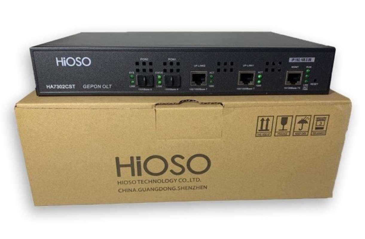 Promo Hioso Ha7302cst Olt 2pon Epon Olt Hioso Ha7302cst Tanpa Sfp ...