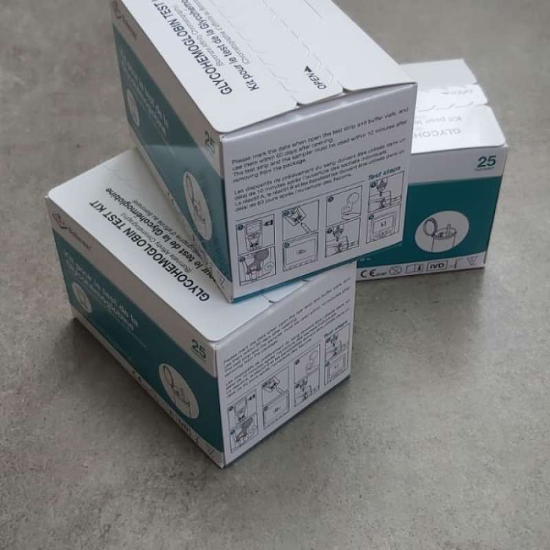 Promo Reagent Strip Test Gula Darah Hba1c Biohermes /ngsp Ifcc Diskon ...