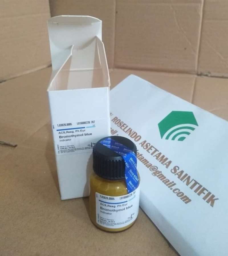 Promo Bromothymol Blue Indicator Cap 5 Gr Merck 1.03026 Diskon 17% Di ...