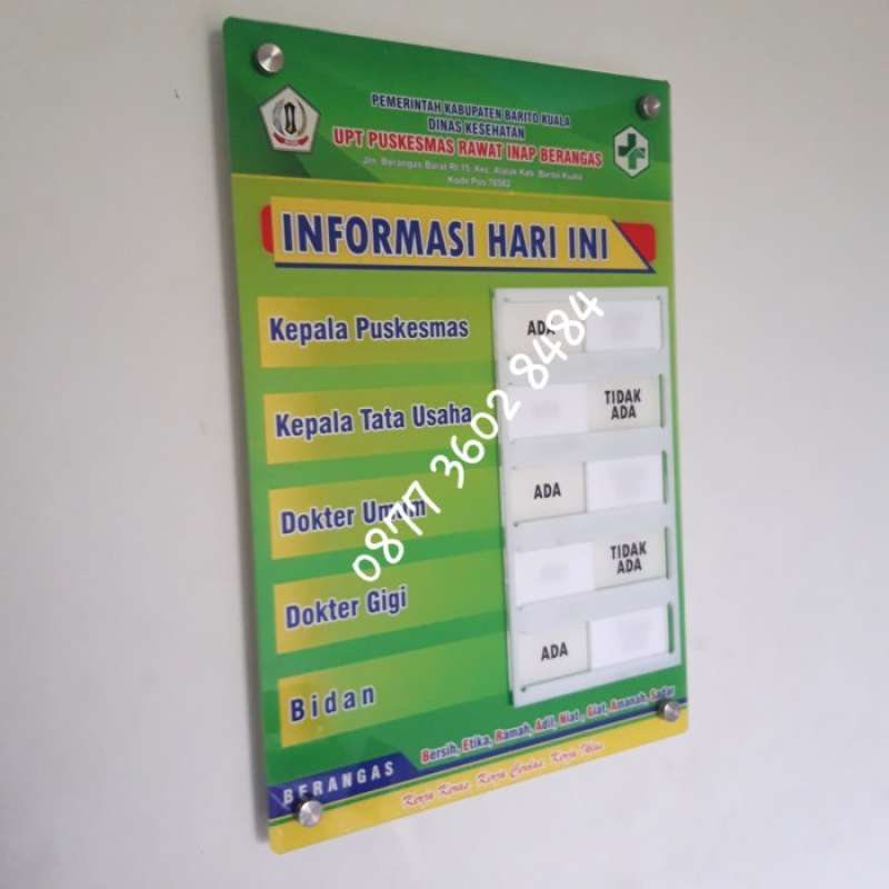 Jual Nama Papan Ruang Informasi Aktual di Seller Gadget Gaming ...