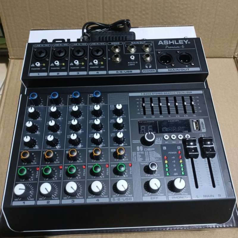 Jual Ashley Mixer Audio 6 Channel Original Murah - Harga Diskon April 2024 | Blibli.com