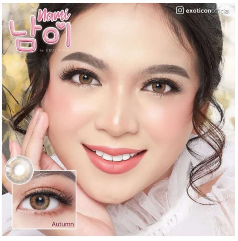 Jual Softlens X2 Nami Exoticon Normal Minus Original Made In Korea - -3.25 X2 Nami Spring Blue ...