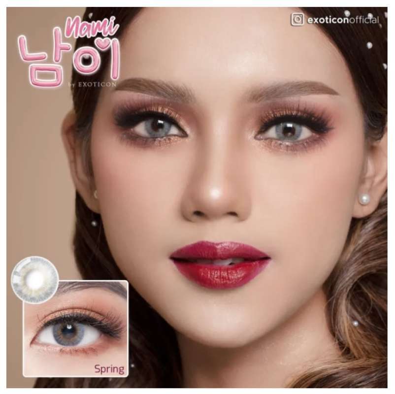 Jual Softlens X2 Nami Exoticon Normal Minus Original Made In Korea - -2.00 X2 Nami Winter Grey ...