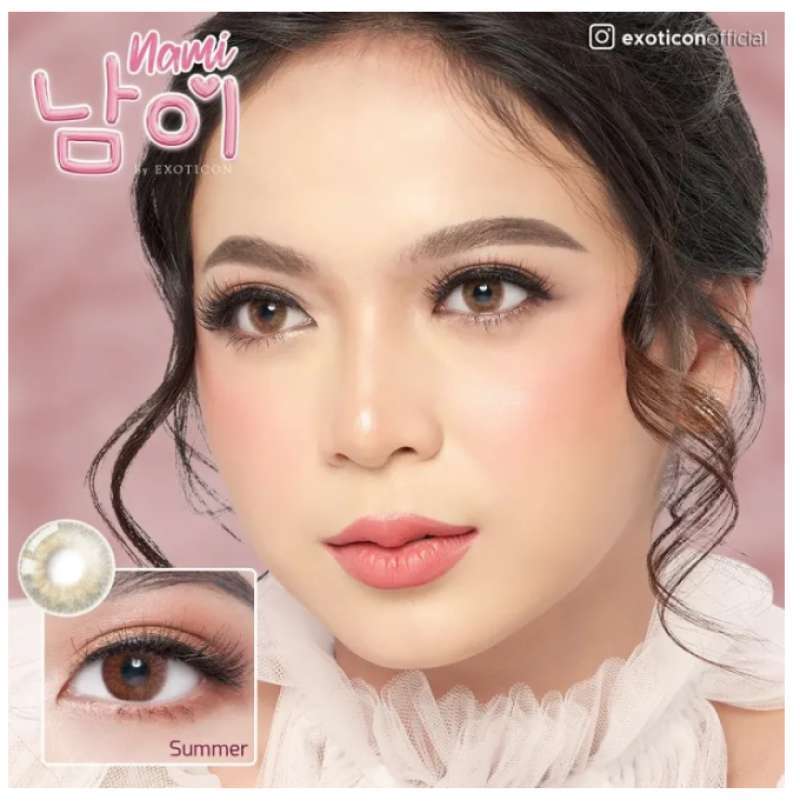 Jual Softlens X2 Nami Exoticon Normal Minus Original Made In Korea - -2.00 X2 Nami Winter Grey ...