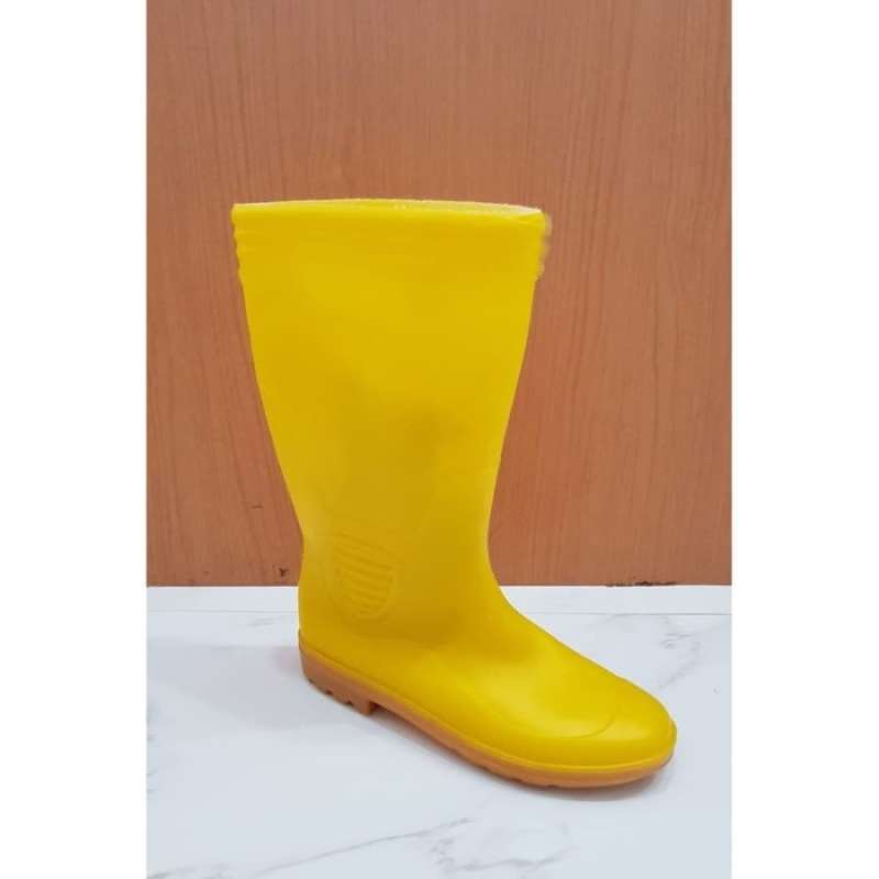 Promo Sepatu safety booth ando kuning-hijau Diskon 23% di Seller ...