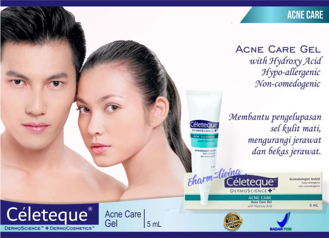 Promo Celeteque Acne Care Gel 5Ml Diskon 23% di Seller Super Self ...