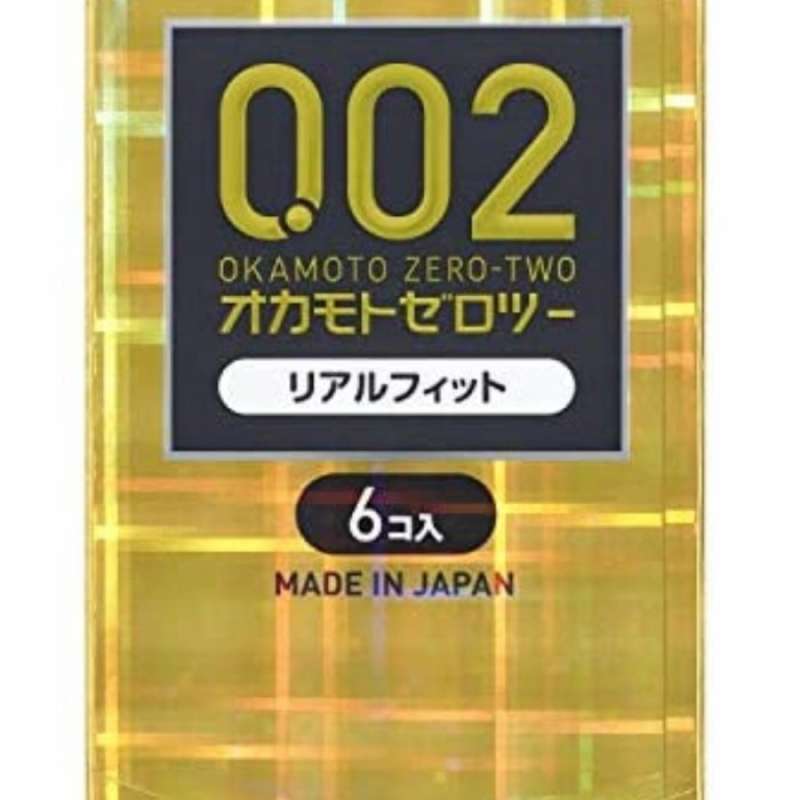 Promo Condom Okamoto 002 Made In Japan 1 Box = 6Pcs - Exp 2026 Diskon ...