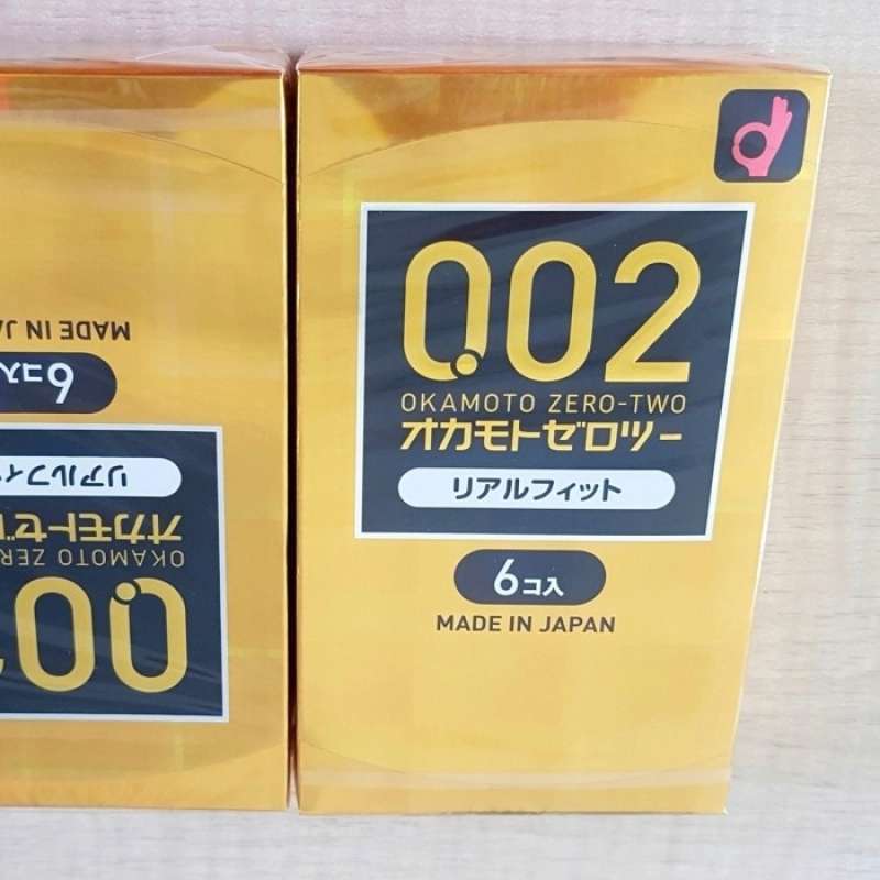 Promo Condom Okamoto 002 Made In Japan 1 Box = 6Pcs - Exp 2026 Diskon ...