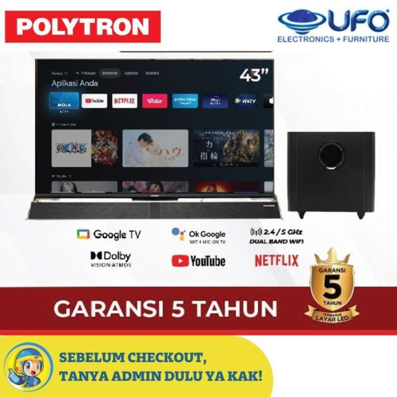 Jual Soundbar Polytron 250 Original, Murah & Diskon Maret 2024 | Blibli