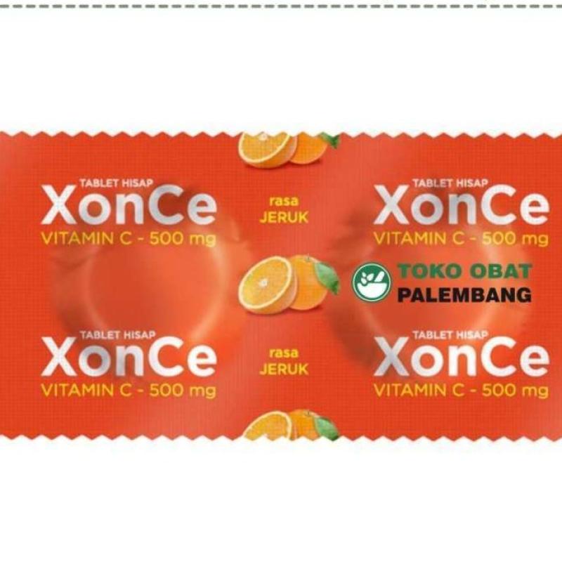 Jual WHS - Bandung - XONCE 1 STRIP 2 TABLET XON CE XON-CE VITAMIN C 500 ...