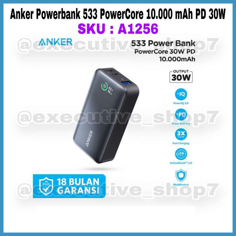 Jual Anker Powerbank 533 Powercore 10.000 Mah Pd 30w - Sku A1256 ...