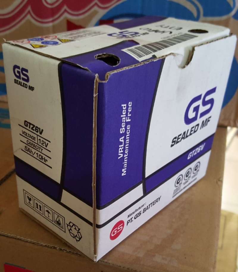 Promo Accu / Aki Gs Astra Gtz6V Diskon 23% di Seller TokOtomotif ...