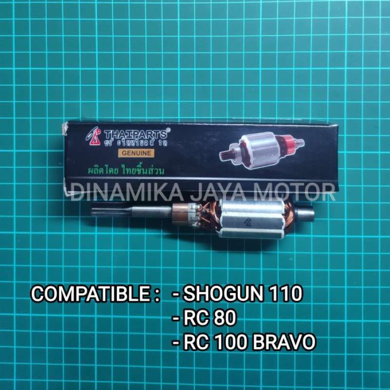 Promo Angker Dinamo Stater Armature Shogun 110 Rc 80 Rc 100 Bravo Diskon 23% Di Seller ...