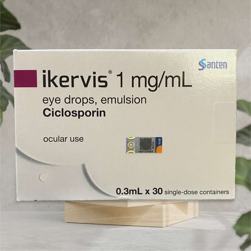 Jual Ikervis :1 Mg/ml Eye Drops, Emulsion Ciclosporin Ocular Use 0.3ml ...