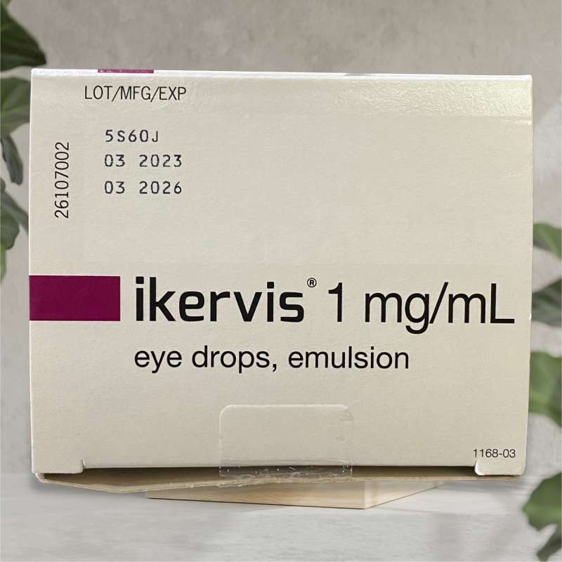 Jual Ikervis :1 Mg/ml Eye Drops, Emulsion Ciclosporin Ocular Use 0.3ml ...