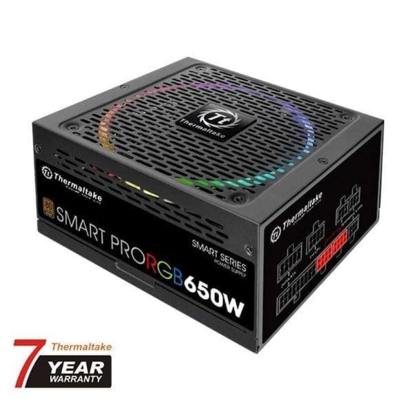 Promo Thermaltake Smart Pro Fully Modular Rgb 650W 80+ Bronze Diskon 23 ...