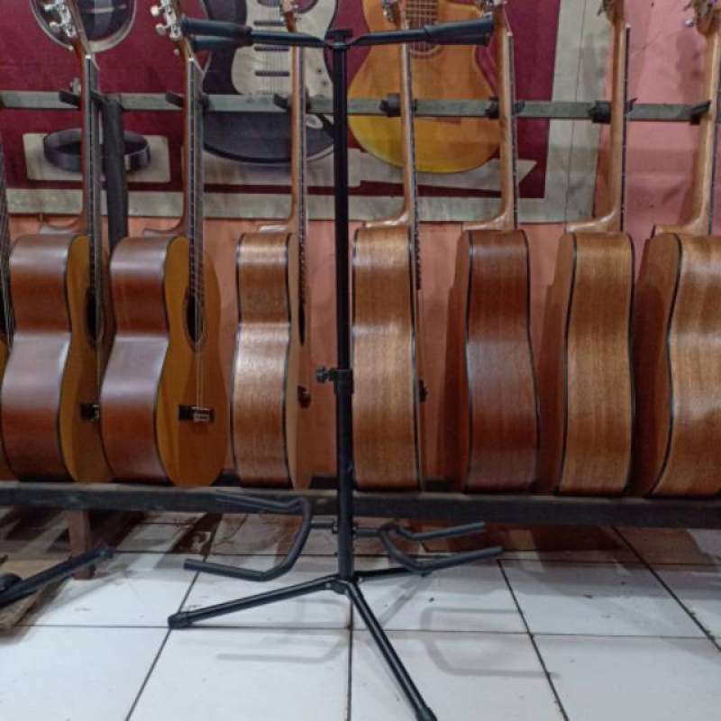 Promo Stand Gitar Double_stand Gitar & Bass_stand Isi 2_stand Import ...
