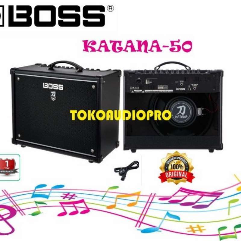 Promo Boss Katana 50 MkII 1x12 inch 50-watt Combo Amplifier Gitar ...