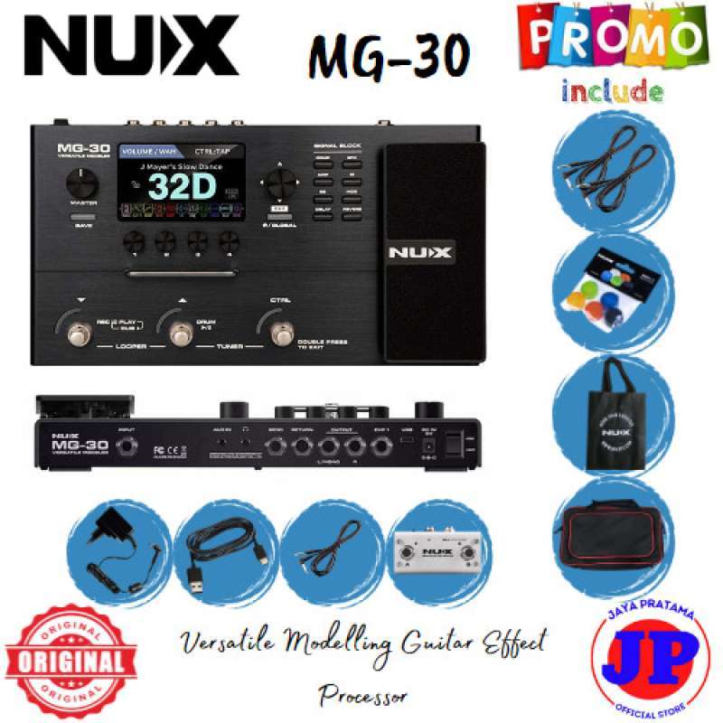 Promo Nux Mg30 Versatile Modeler Multi Efek Gitar Diskon 23% Di Seller Qeira Store - Kalibata ...
